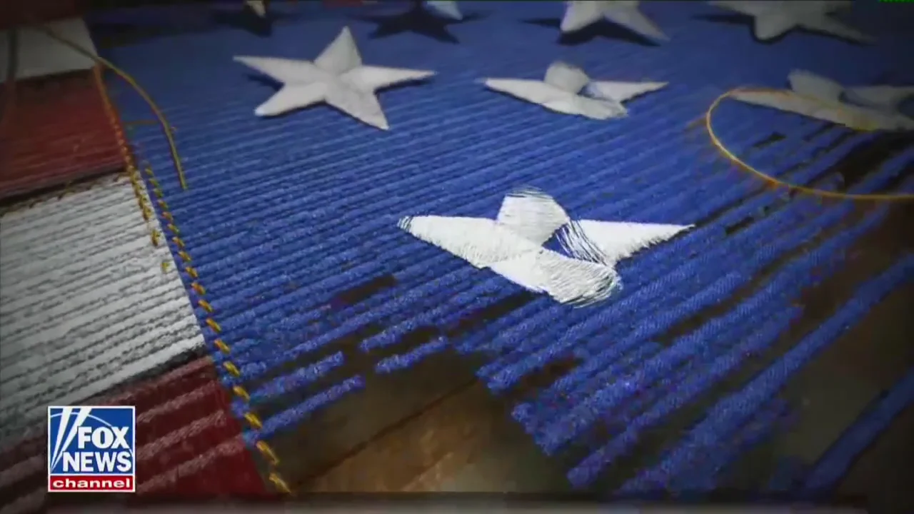 Allegiance Flag Supply Founders Wes & Katie Lyon with FOX & Friends Weekend