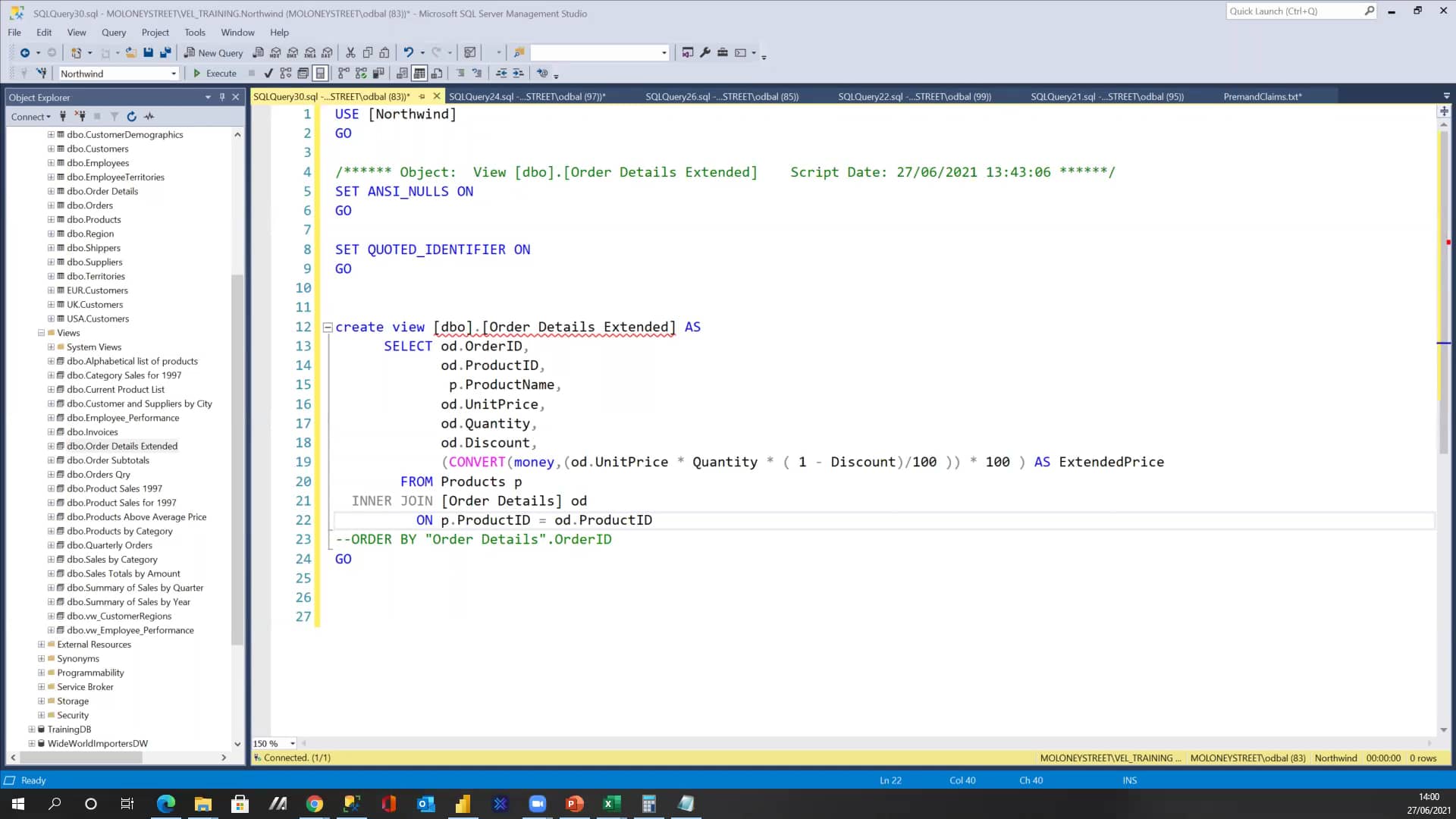 The Eagles - Module One (SQL)_27062021.mp4 on Vimeo