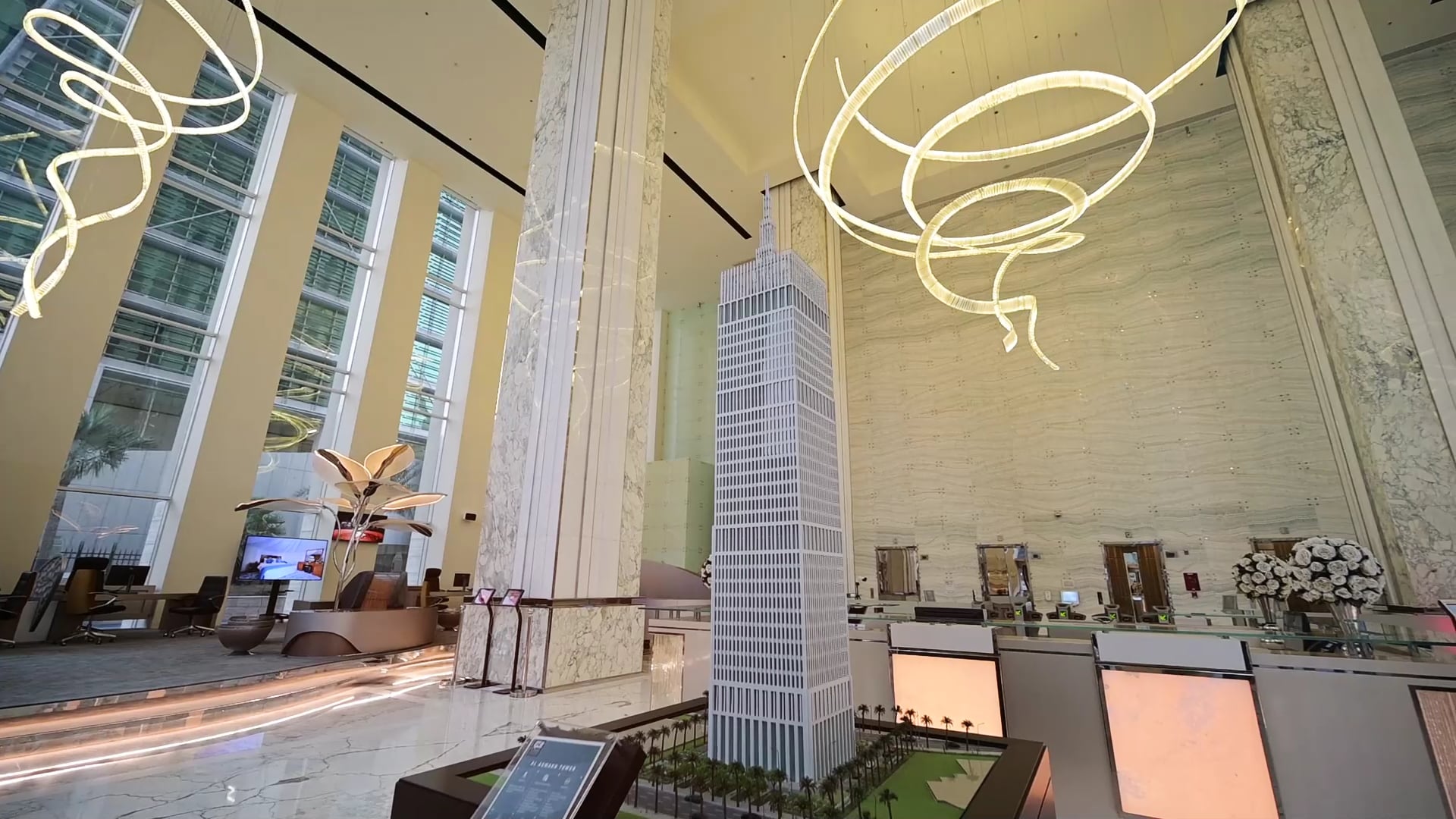 The Most Luxurious Offices in West Bay, Doha - Al Asmakh Tower. on Vimeo
