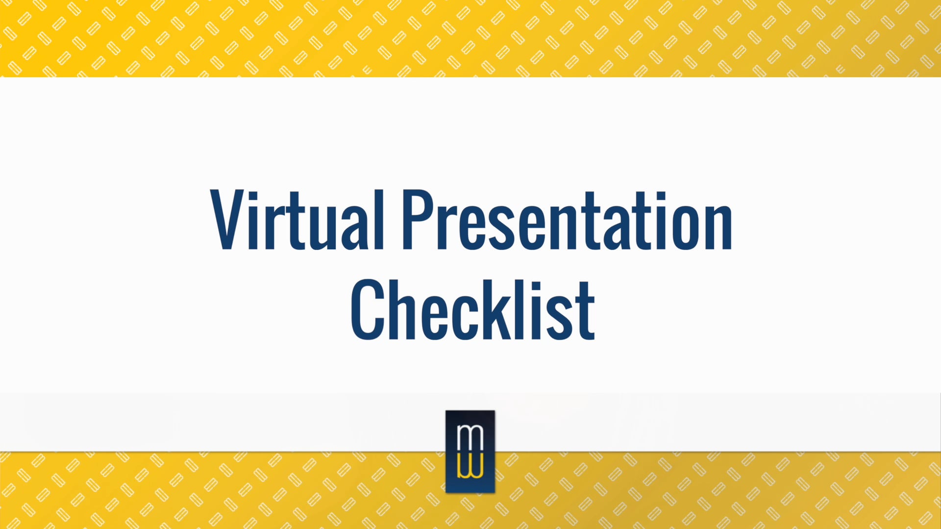 Virtual Presentations on Vimeo