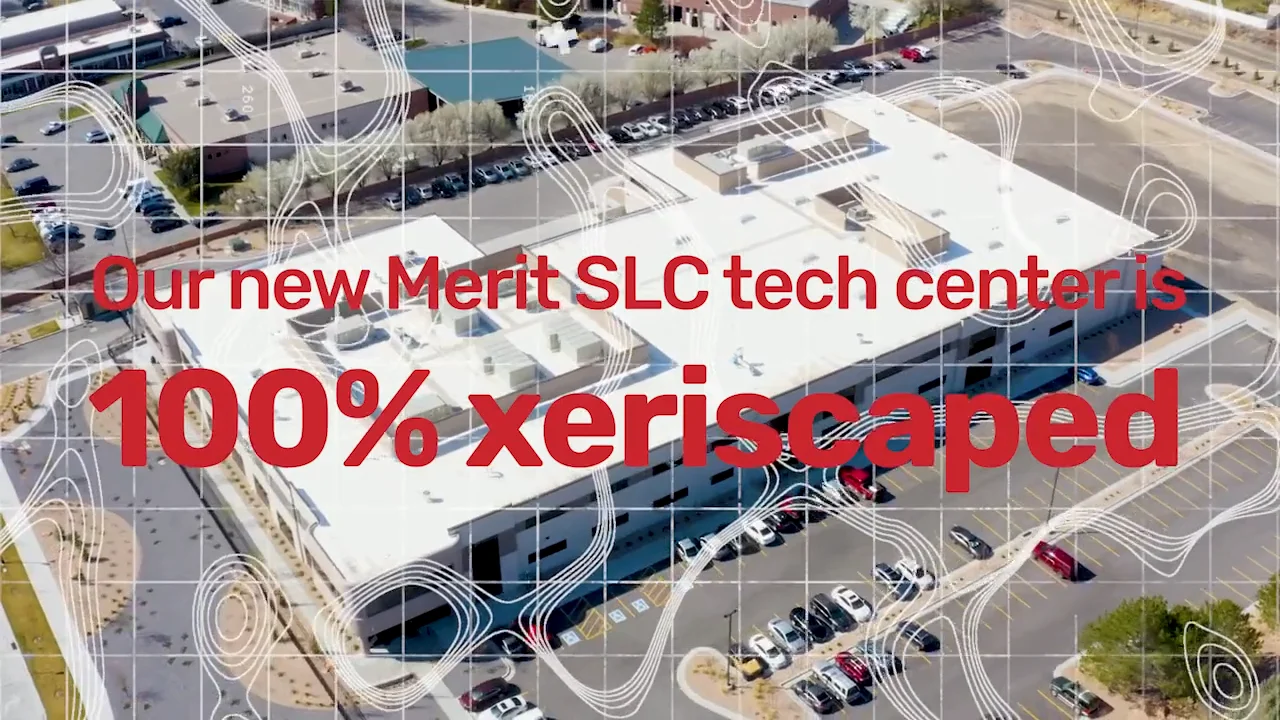 Merit Tech Center Xeriscaped promo on Vimeo
