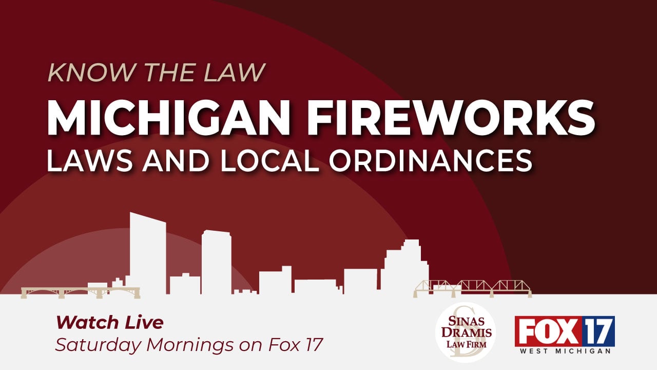 Fox 17 Know the Law - Michigan Fireworks Laws 2021 on Vimeo