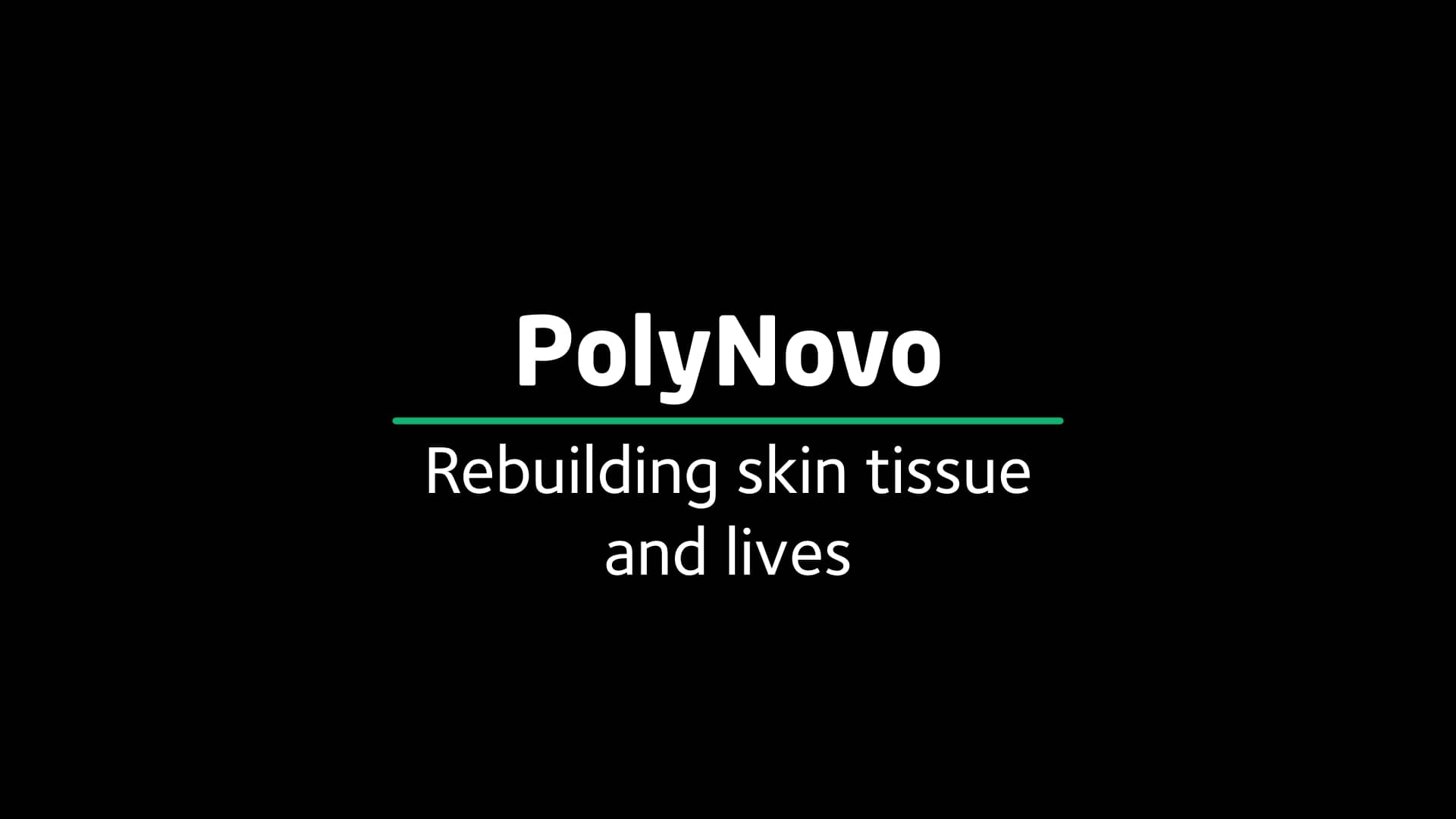 Rebuilding skin tissue and lives on Vimeo