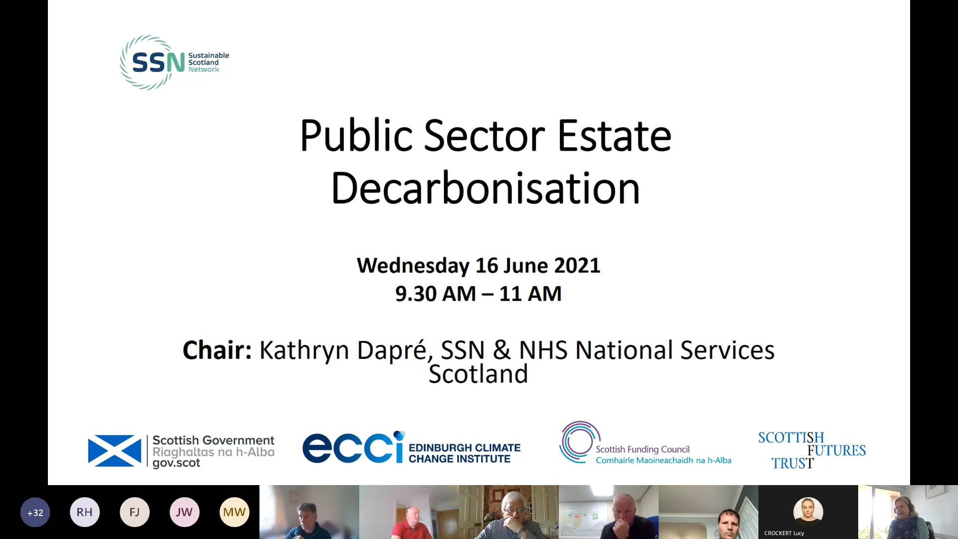 SSN Event: Public Sector Estate Decarbonisation on Vimeo