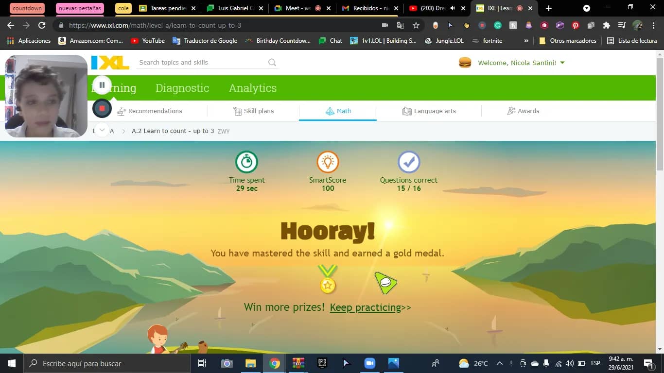 IXL speedrun world record on Vimeo