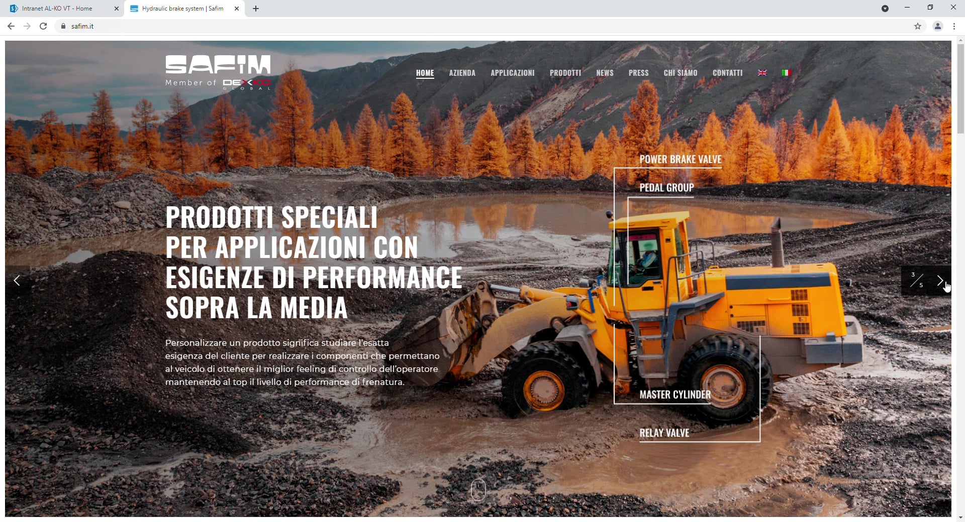 Hydraulic brake system _ Safim - Google Chrome 2021-06-29 16-59-34.mp4 ...