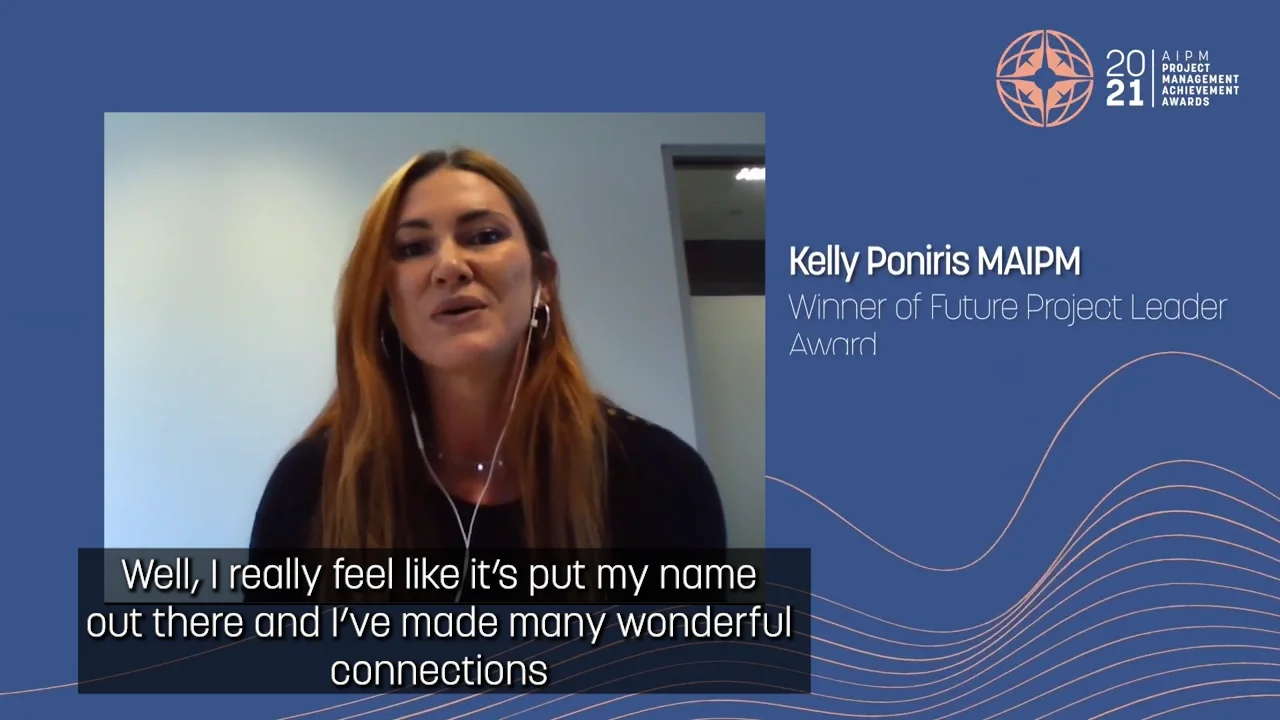 Kelly Poniris | 2020 PMAA Future Project Leader winner on Vimeo