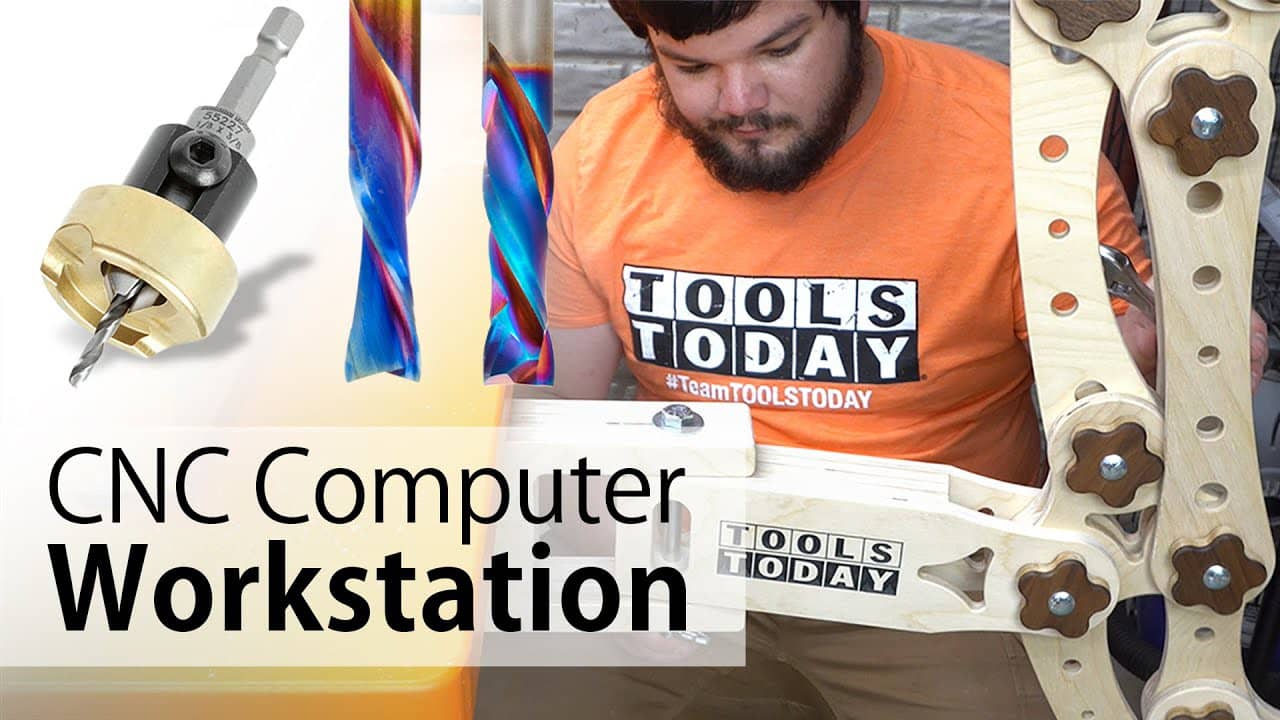 Building a Computer Workstation for the STEPCRAFT CNC | ToolsToday on Vimeo