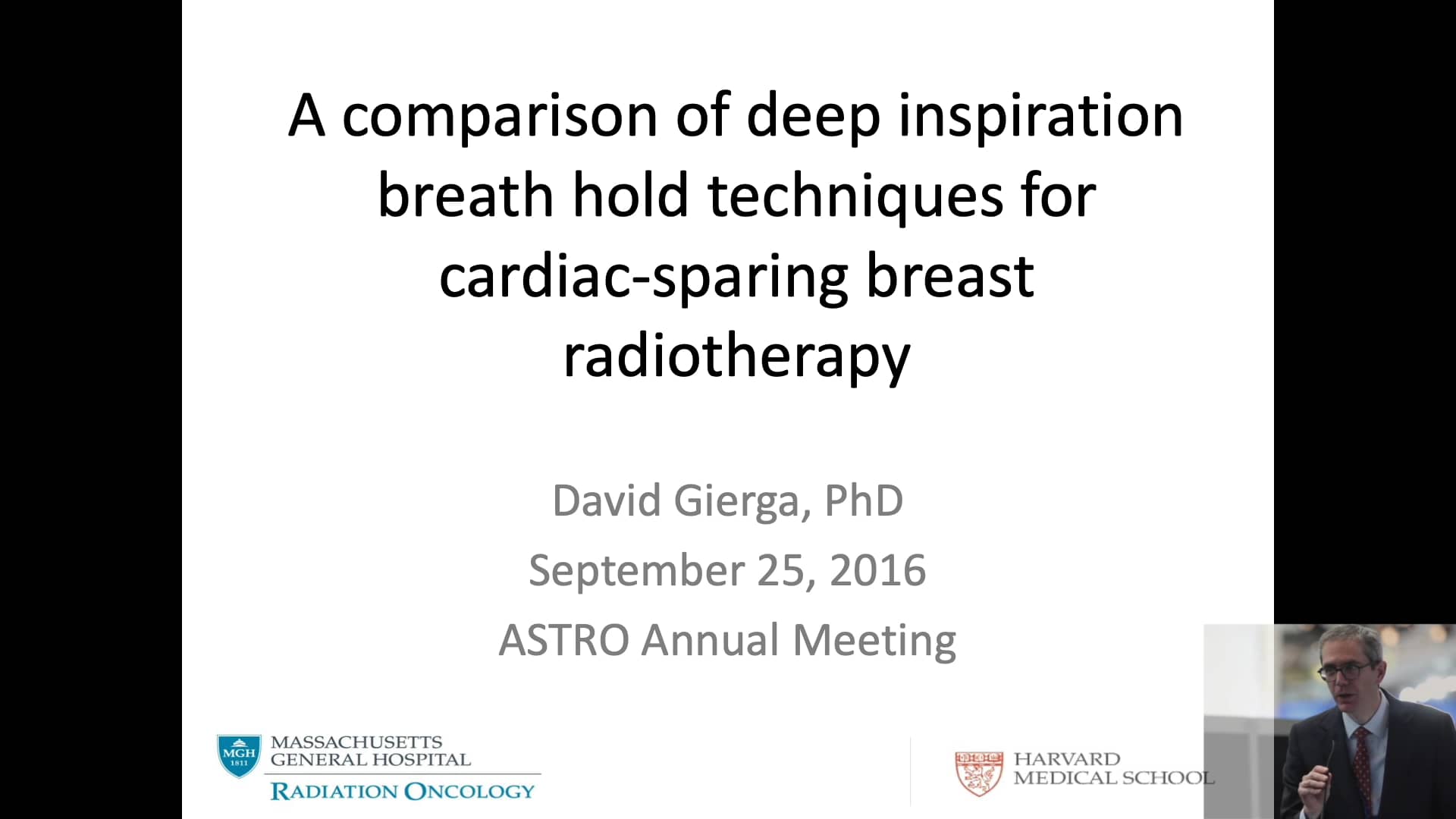 A comparison of deep inspiration breath hold techniques on Vimeo