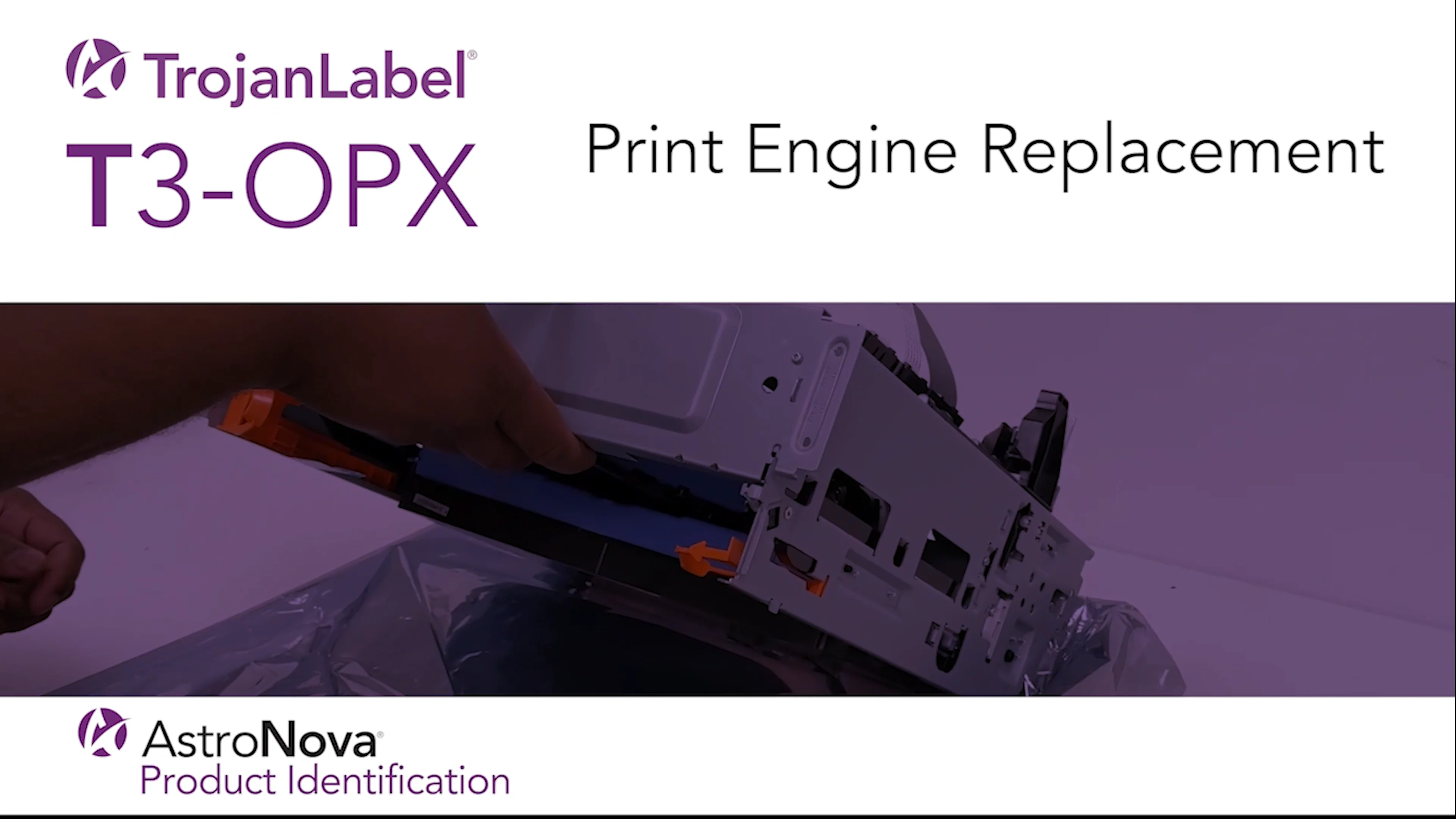 T3-OPX Tech Support - Print Engine Replacement on Vimeo