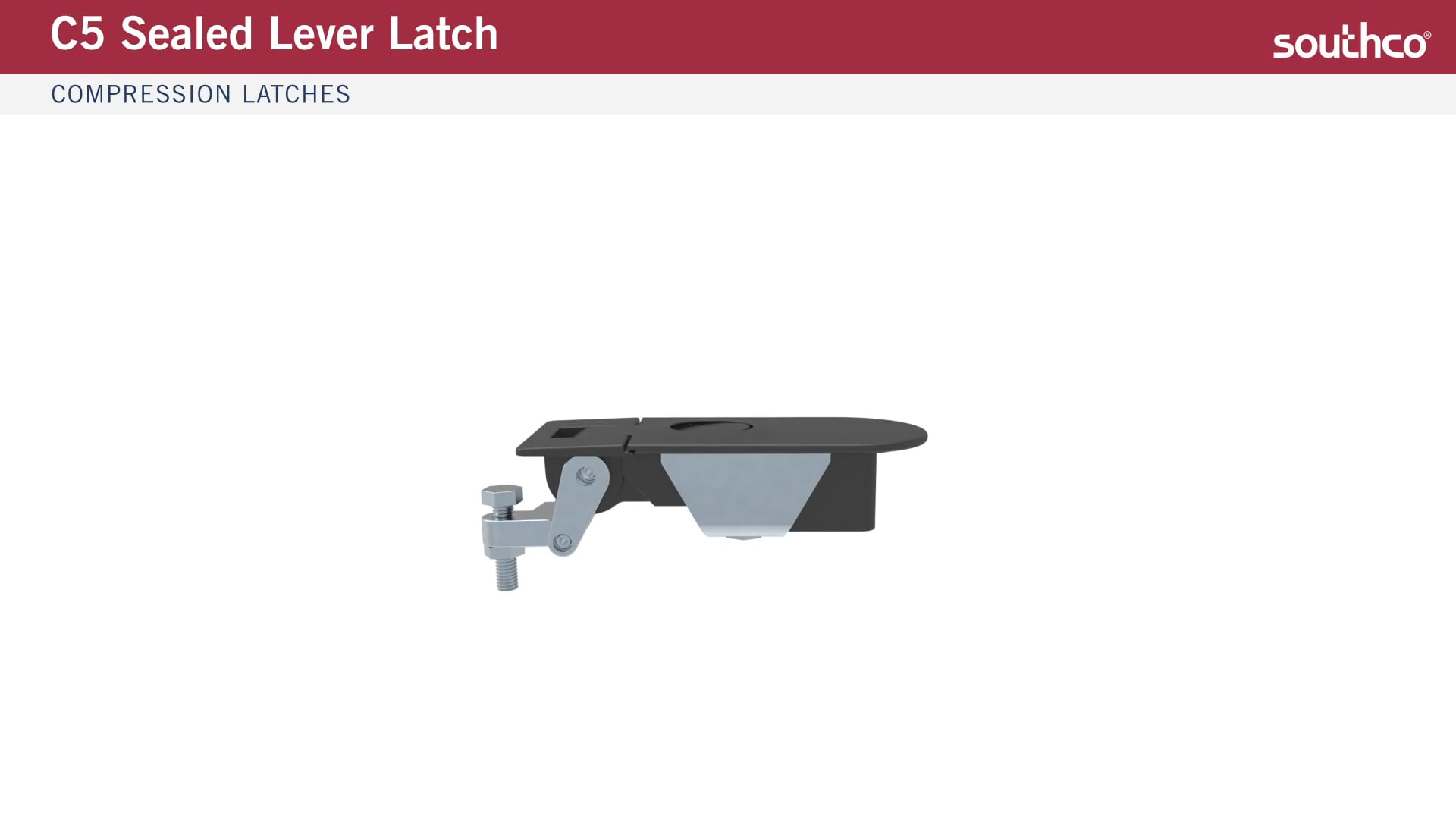 Product Demo: Southco C5 – Sealed Lever Latch on Vimeo
