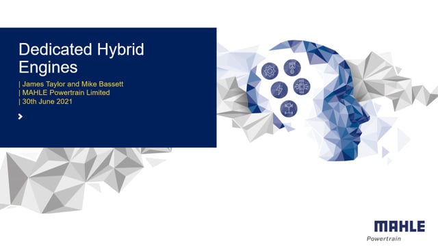 Design and development of dedicated hybrid engines - Mobex