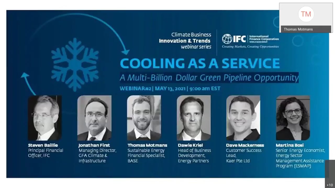 IFC Webinar | Cooling as a service on Vimeo