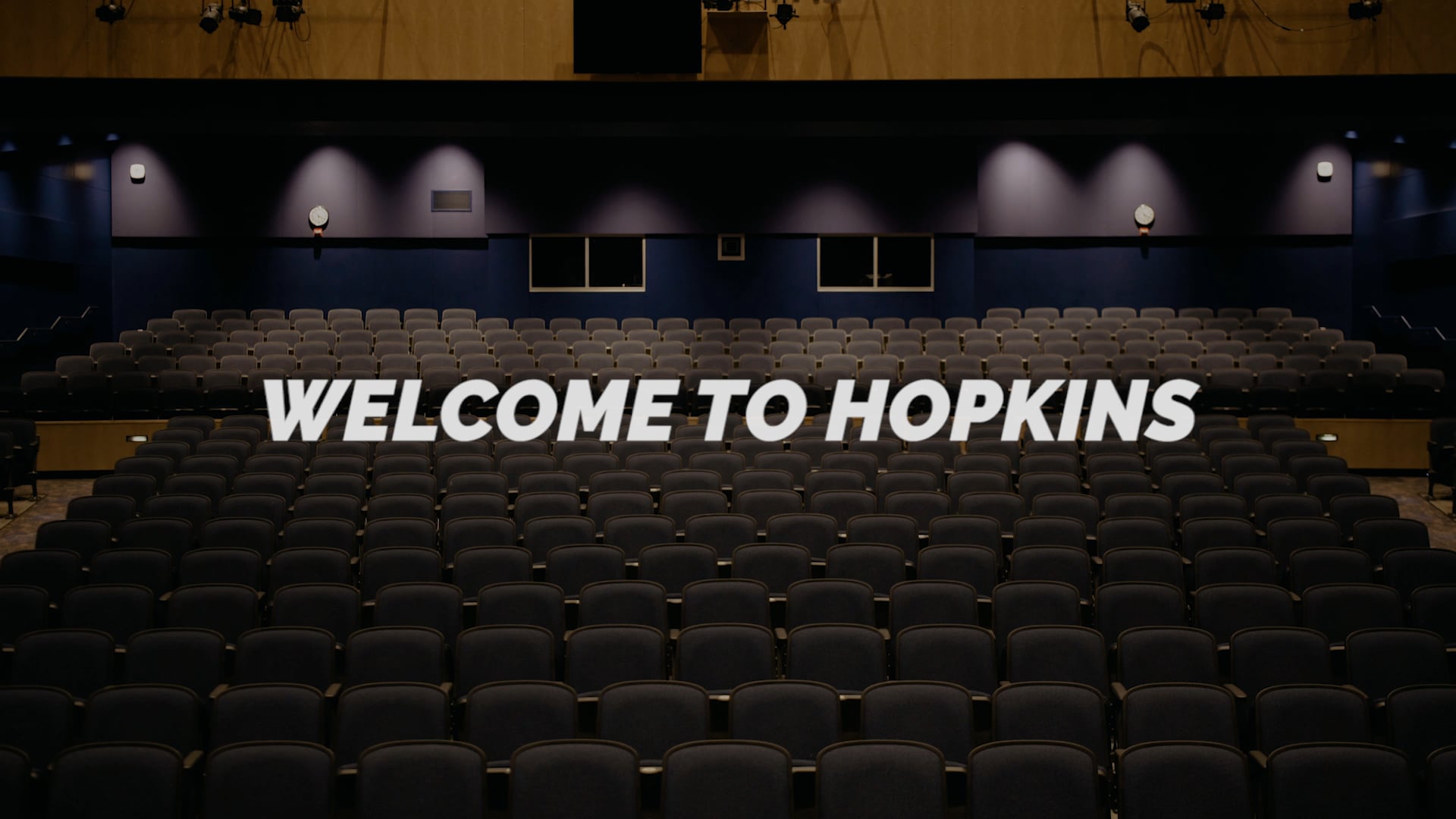 Hopkins High School Auditorium Facility Tour on Vimeo