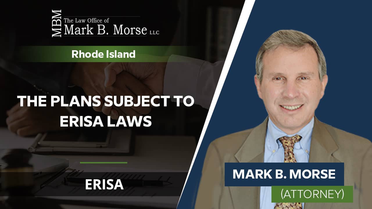the-plans-subject-to-erisa-laws-mark-morse-ri-on-vimeo