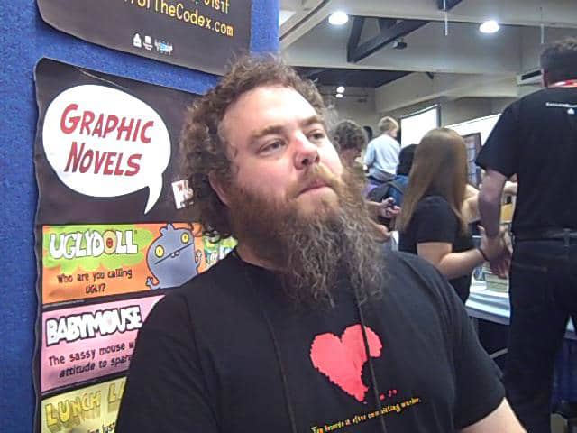 2010 Comic Con Patrick Rothfuss Interview on Vimeo