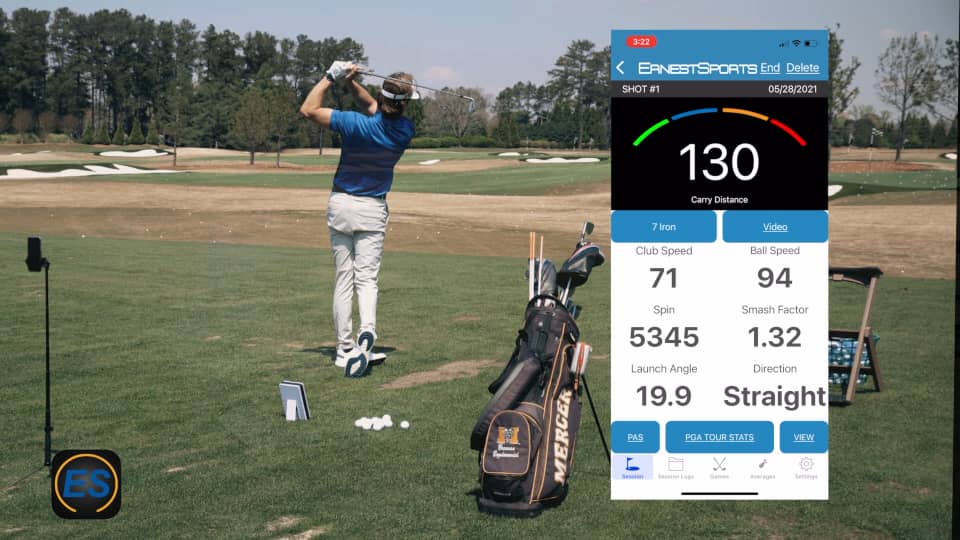 ESB1 Portable Launch Monitor - NEW ES Range app on Vimeo