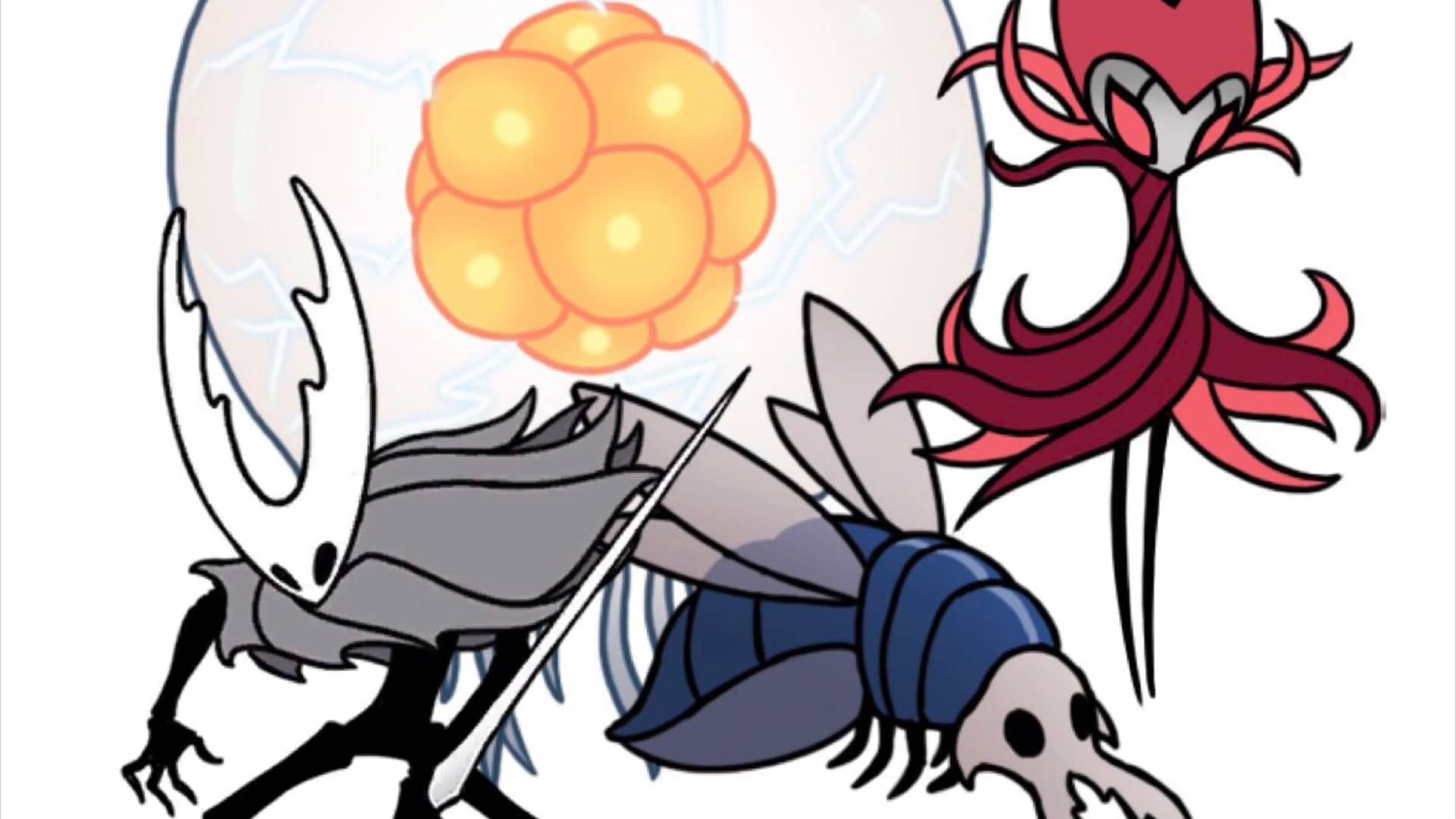 Vengefly King, Uumuu, Pure Vessel, and Nightmare King Grimm on Vimeo