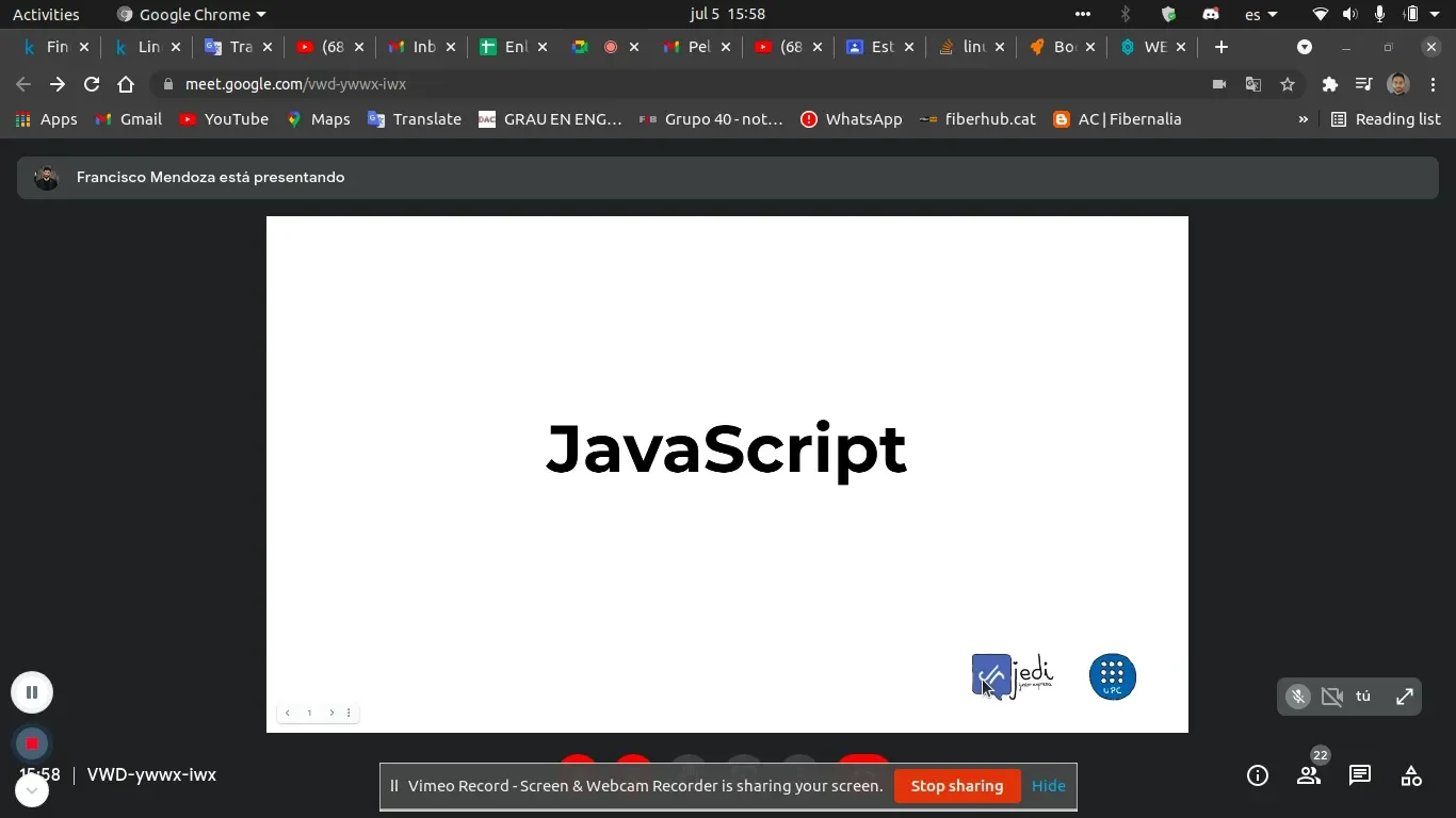 JavaScript- 7/5/2021, 3:58:13 PM on Vimeo
