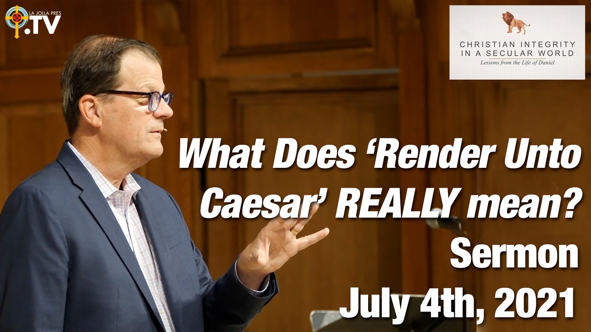 What Does ‘Render Unto Caesar’ REALLY mean? - Sermon for July 4th, 2021 ...