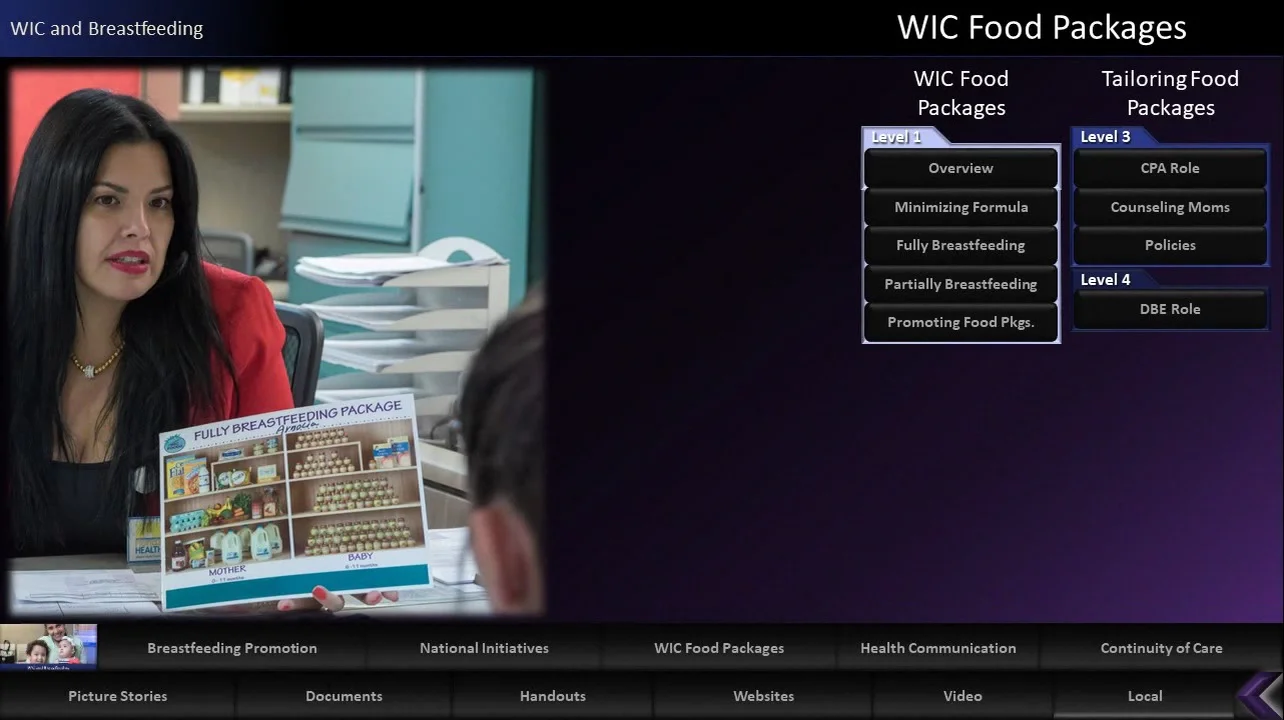 WIC Level 1 - 1-3-A-Level1-WIC Food Packages - WIC Food Packages on Vimeo