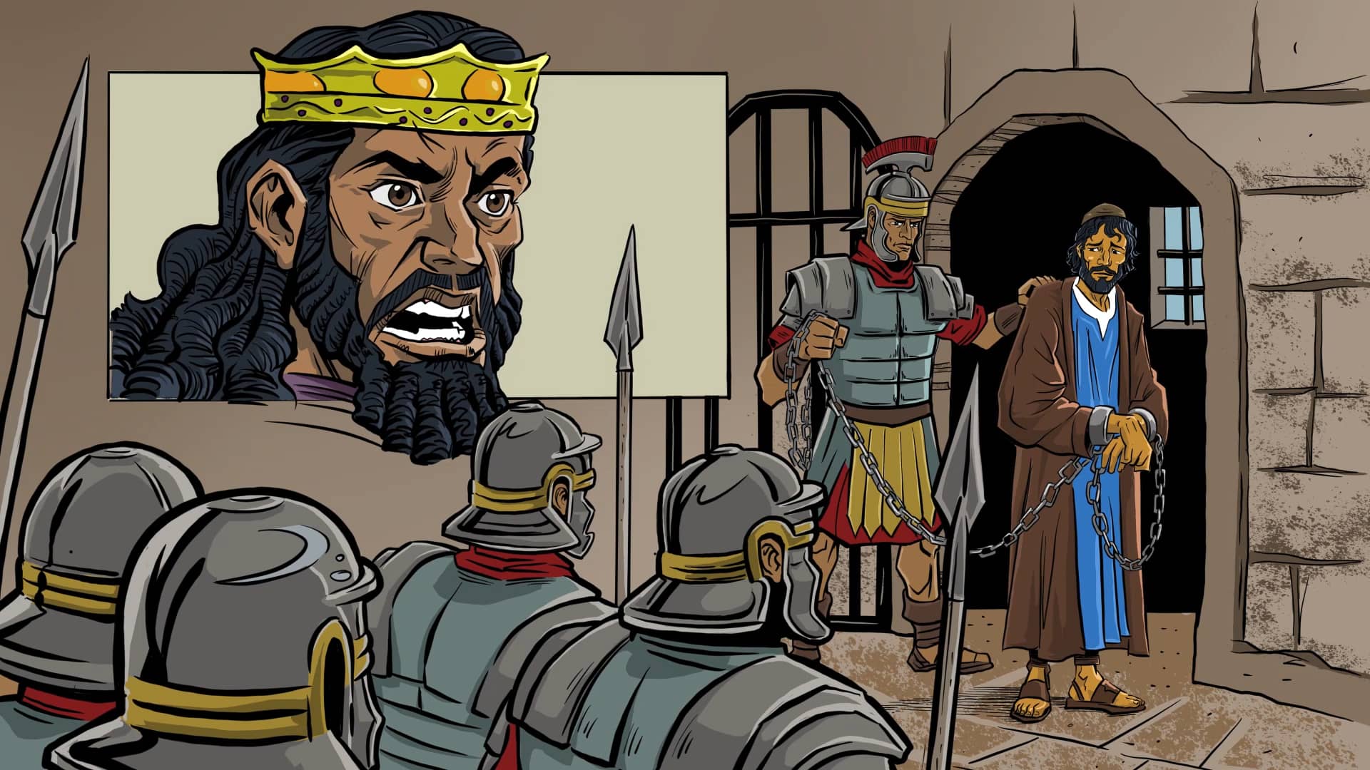 Day 3 - Bible Story Video - Peter Escapes Prison on Vimeo