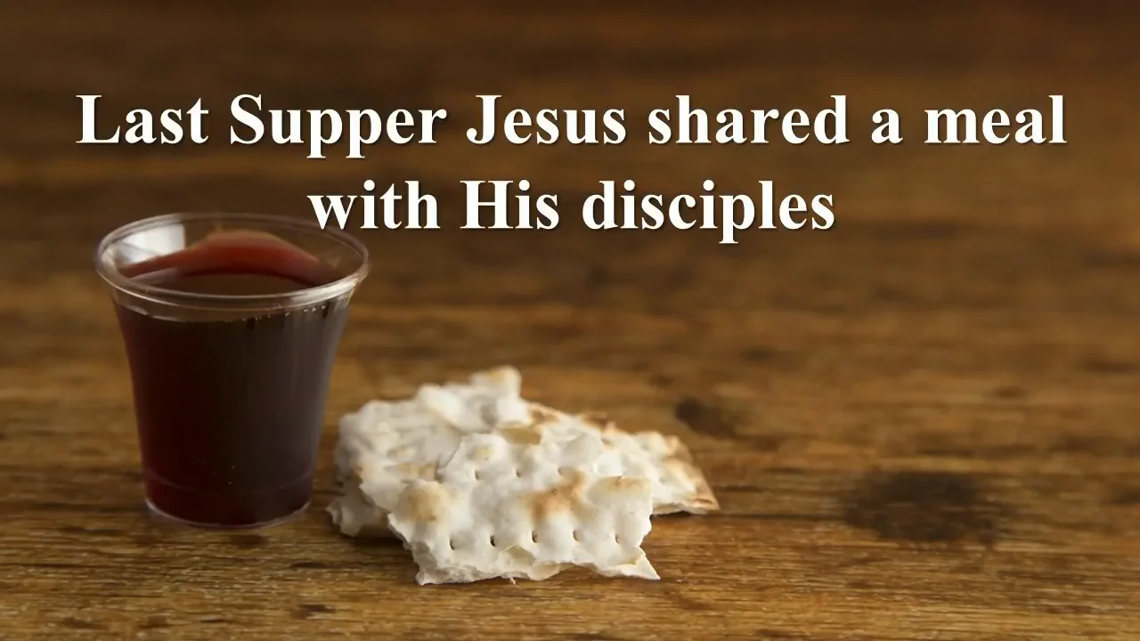 Last Supper message only on Vimeo