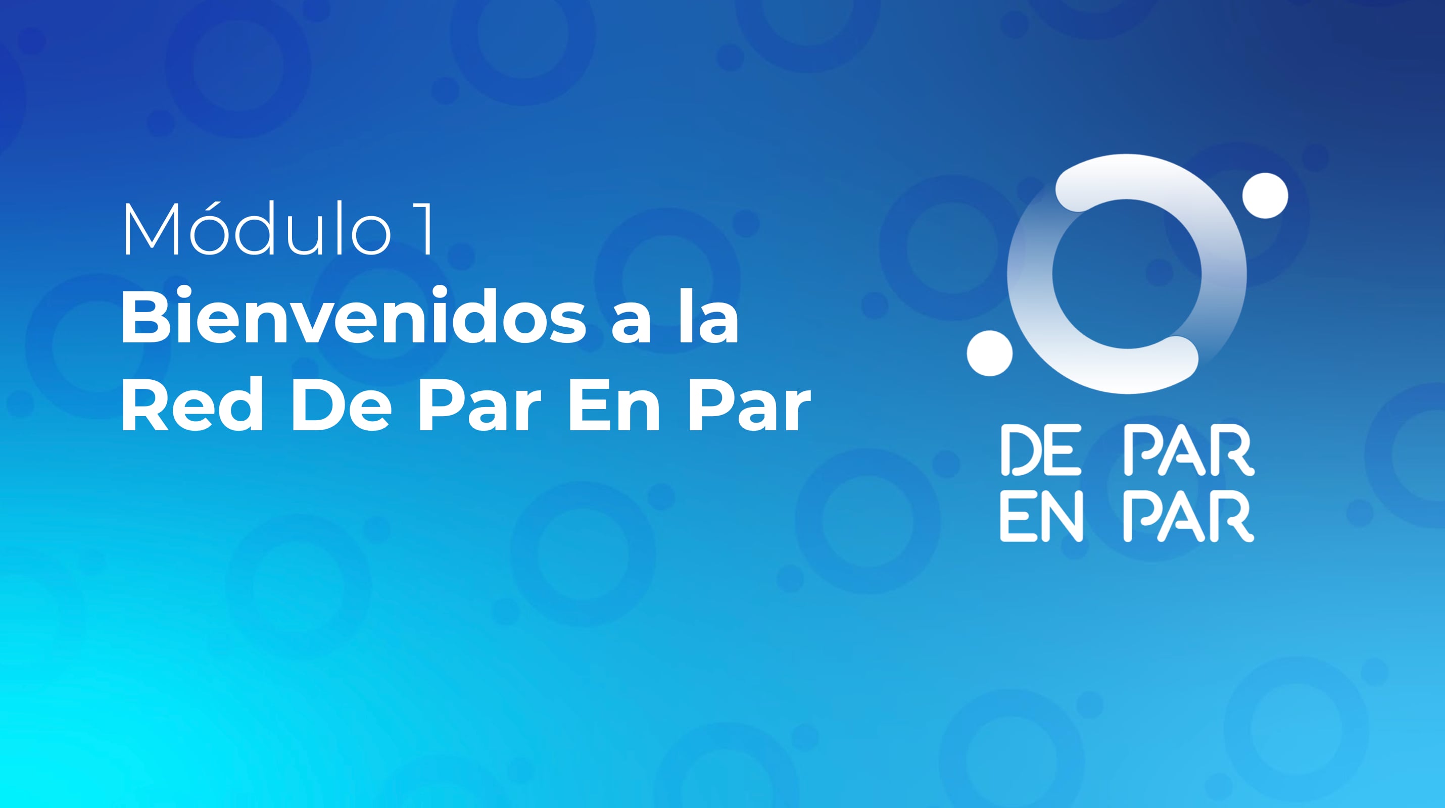 VideoTutor1F - Bienvenido a la red De Par en Par on Vimeo