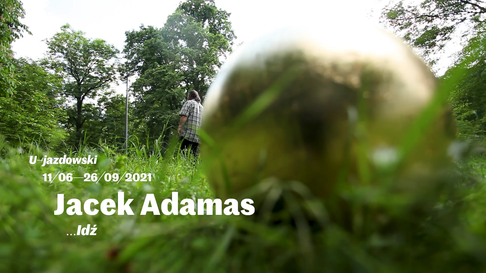 Jacek Adamas ...Idź - wystawa w Centrum Sztuki Współczesnej Zamek ...