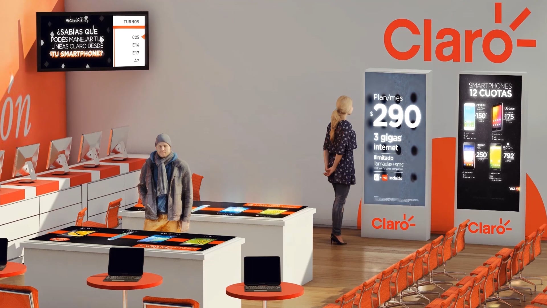 Claro - Cartelería Digital on Vimeo