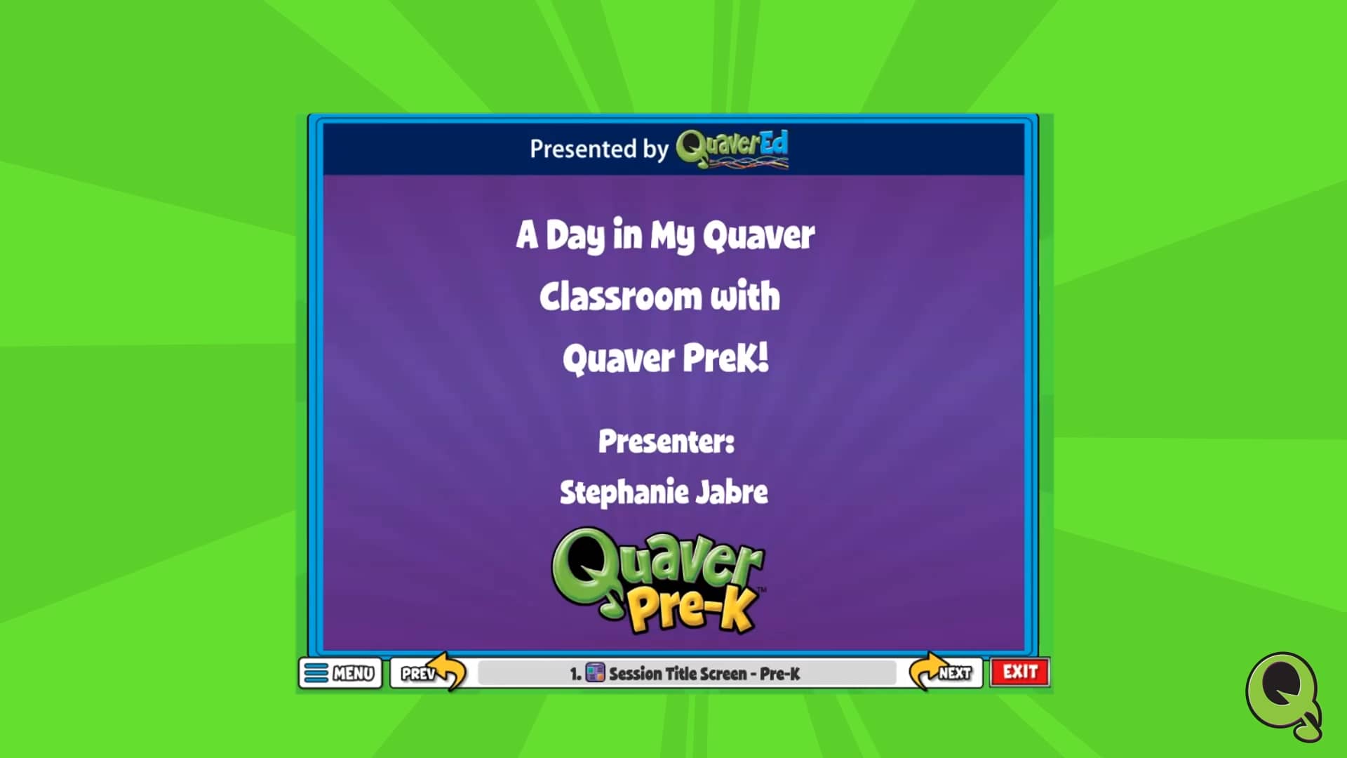 A Day in My Quaver Classroom with Quaver Pre-K on Vimeo