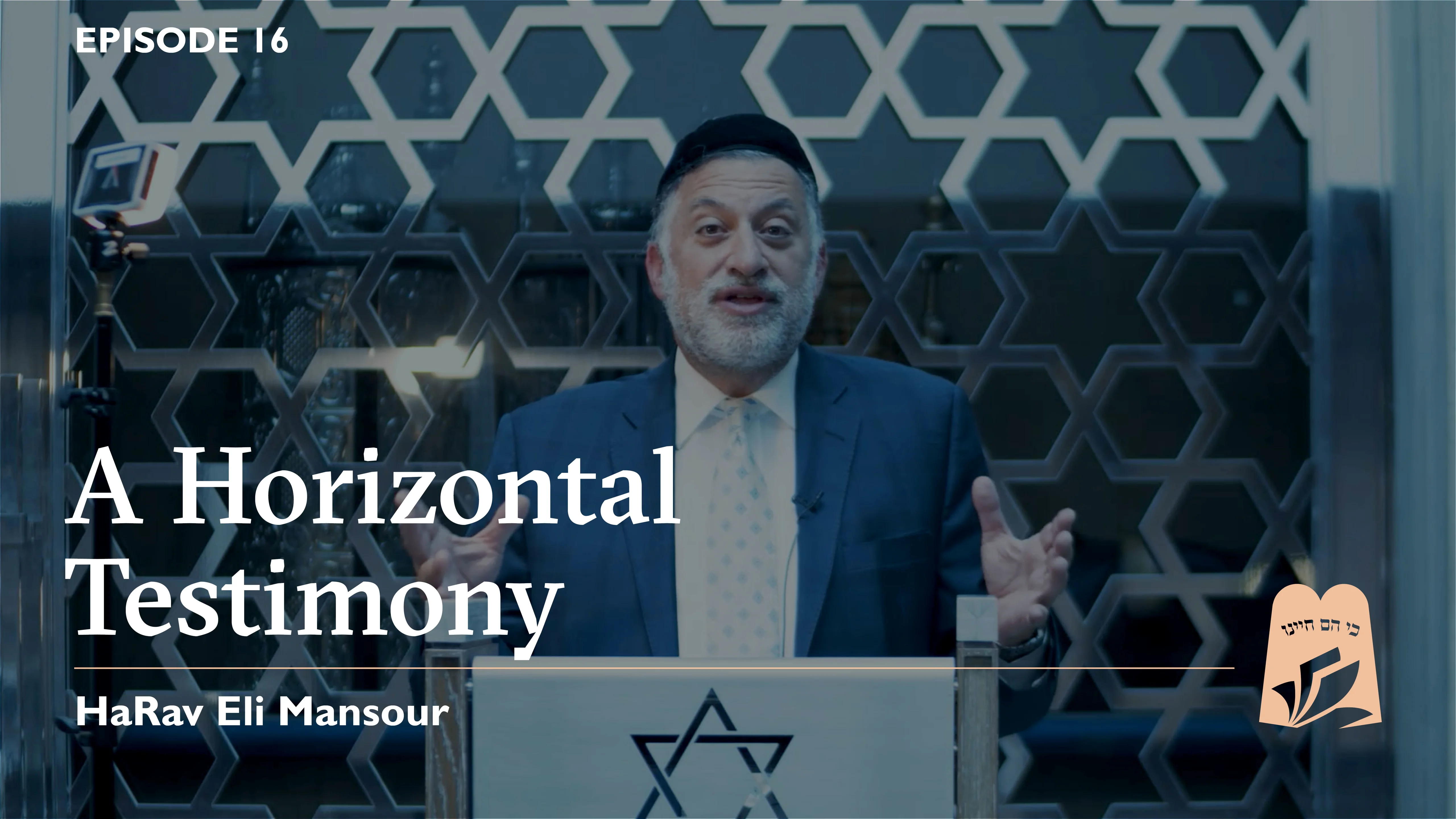 Rabbi Eli Mansour E16: A Horizontal Testimony on Vimeo
