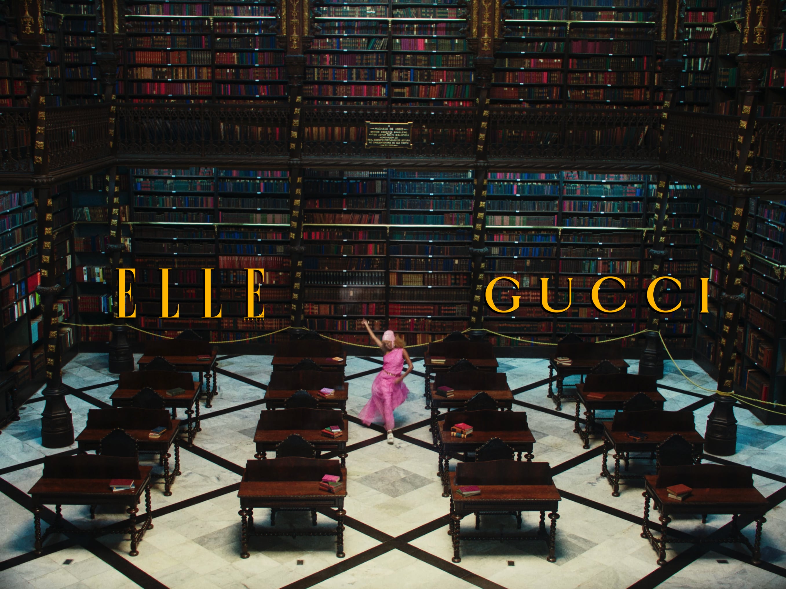 ELLE | GUCCI - The GG Marmont Book Club