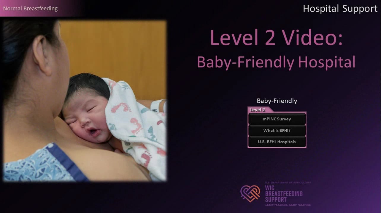 WIC Level 2 B - 4-1-B-Level2-HospitalSupport-BFHI on Vimeo