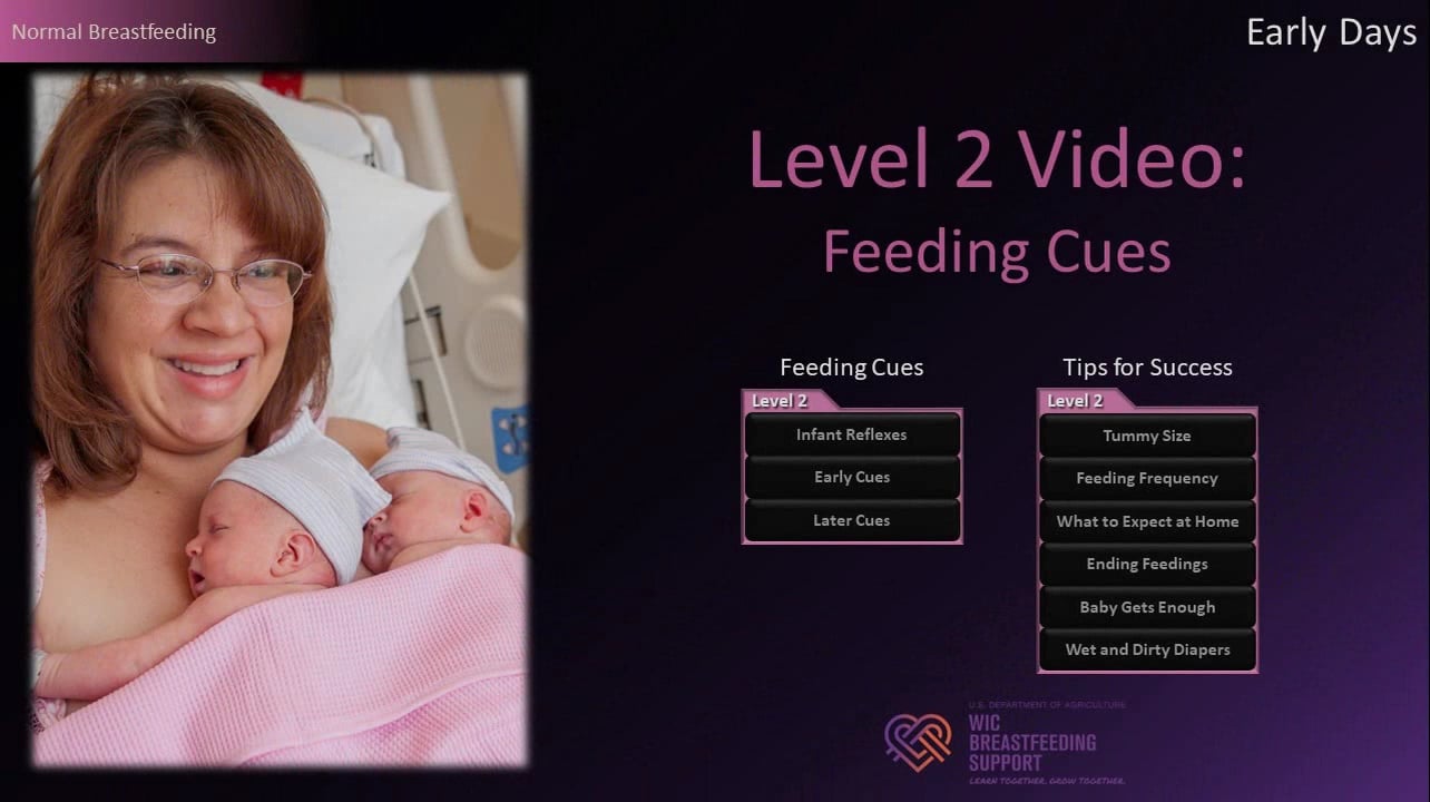 WIC Level 2 B - 4-2-C-Level2-EarlyDays-FeedingCues on Vimeo