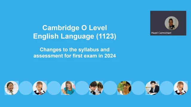 O Level English(1123) New Syllabus 2024 Hodder's Book