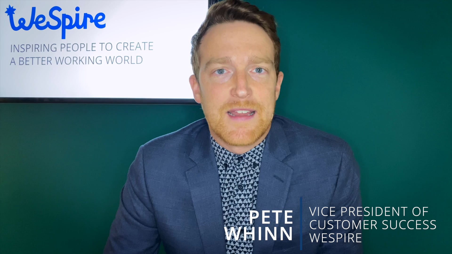WeSpire Customer Success 2021 on Vimeo