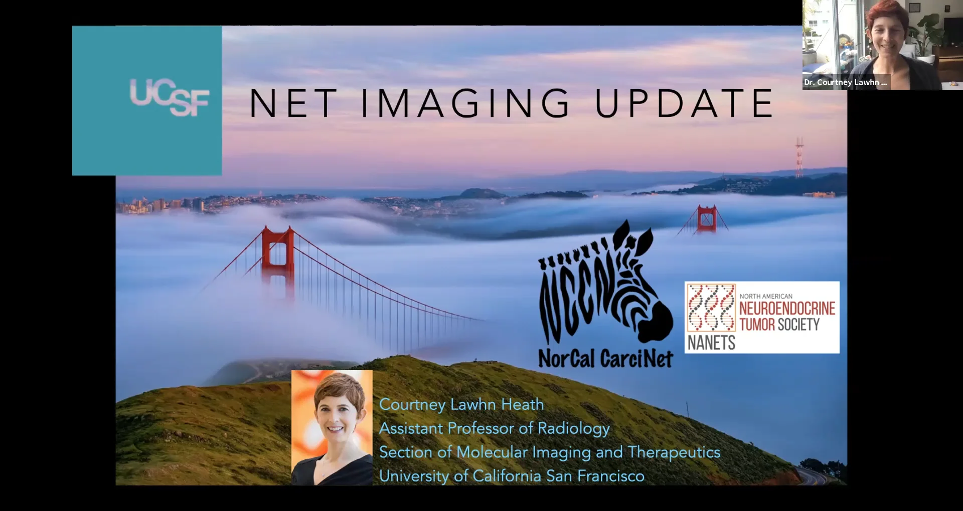 Dr Courtney Lawhn Heath Speaks to NorCal CarciNET on Vimeo