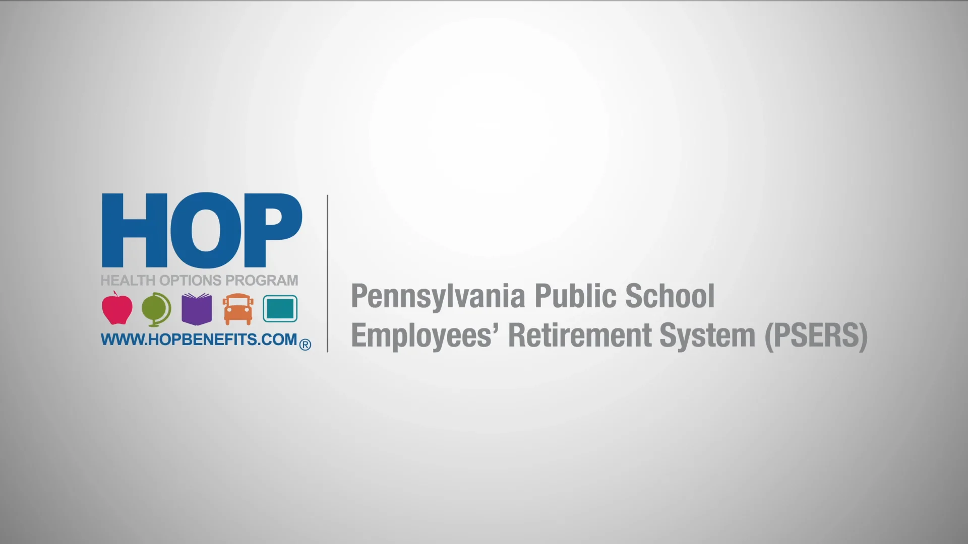 PSERS: Health Options Program Overview