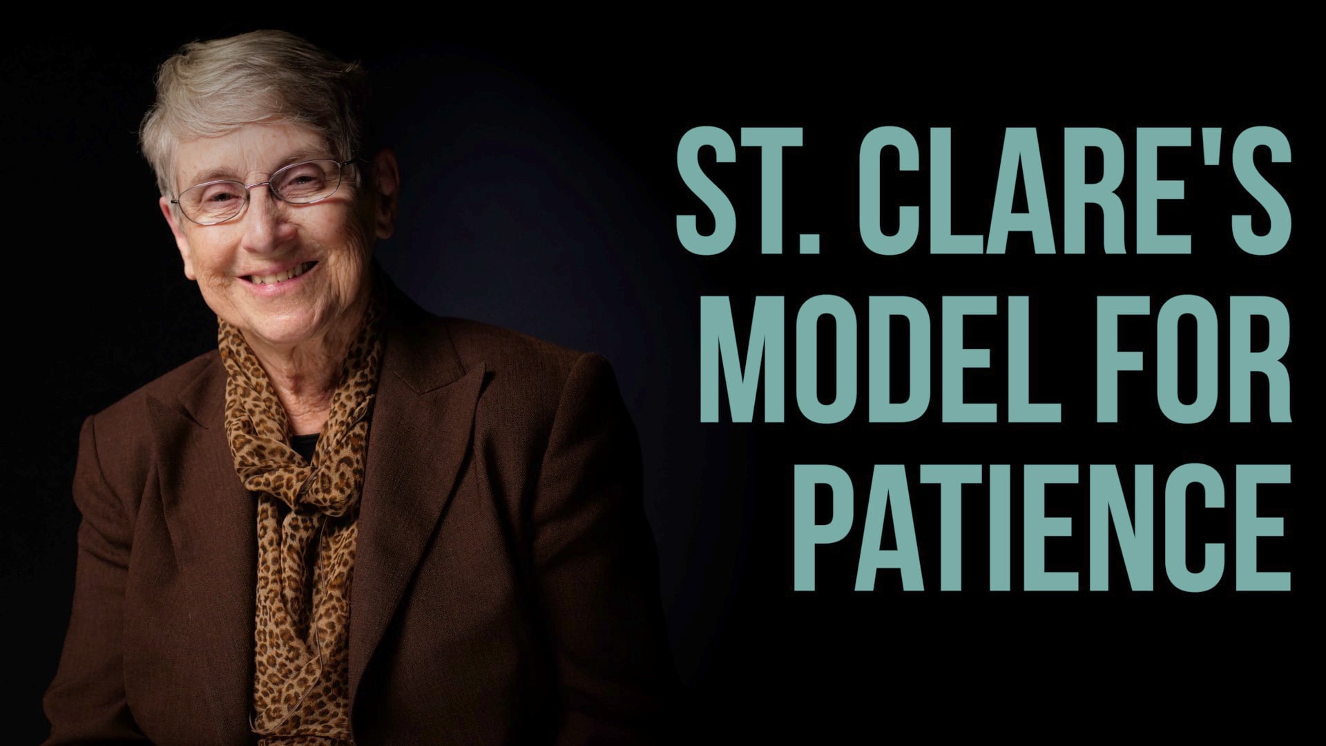 Sr. Margaret Carney: St. Clare's Model for Patience on Vimeo