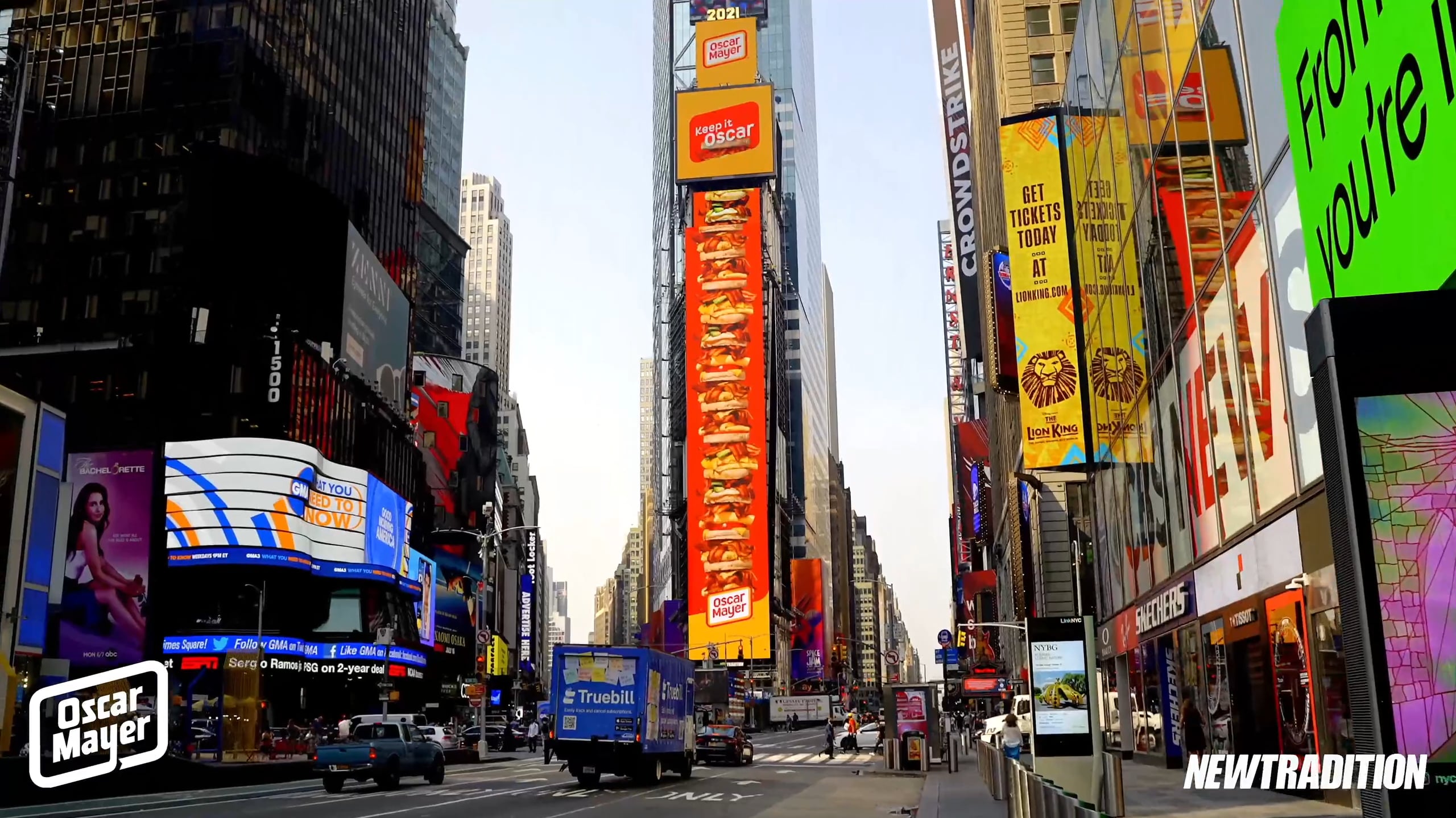 Oscar Mayer @ 1 Times Square on Vimeo