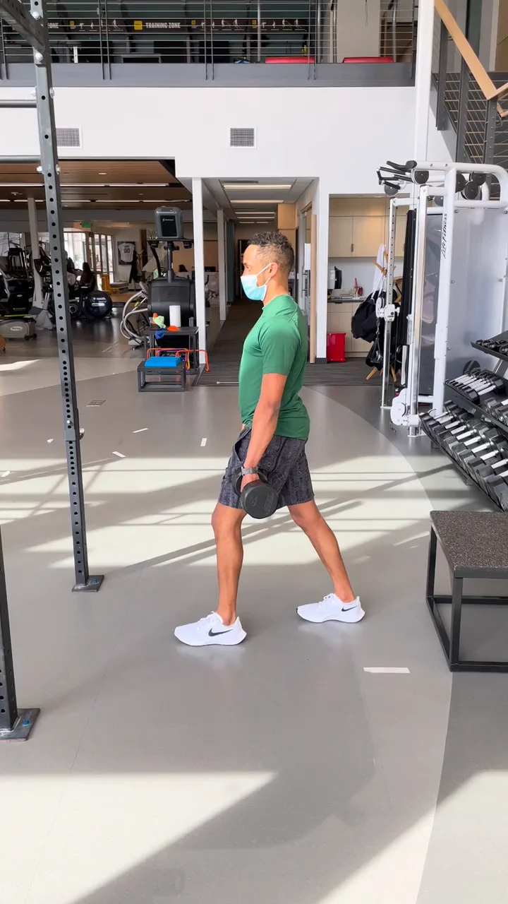 2DB Staggered Stance RDL