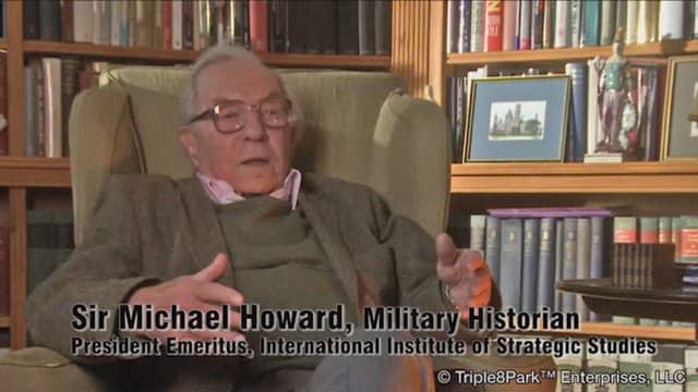 PEACE by PIECE: Sir Michael Howard, Military Historian, President ...
