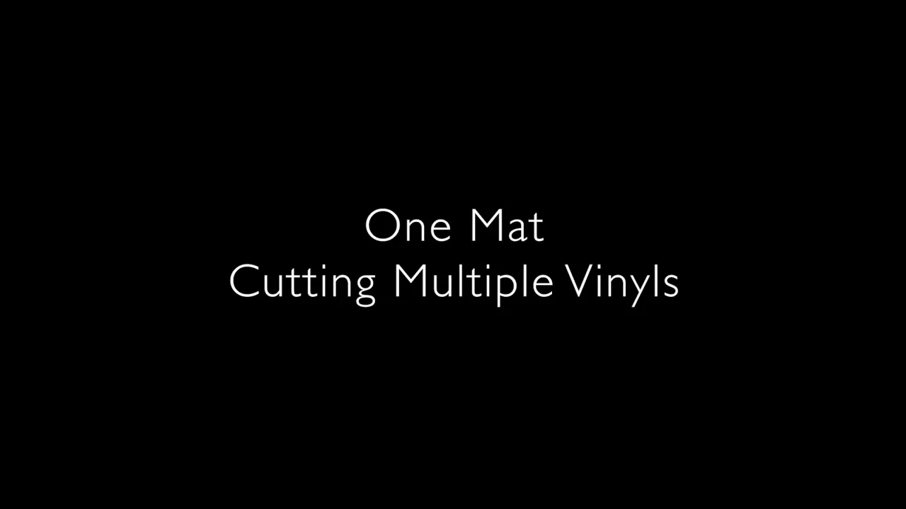 HOW TO CUT MULTIPLE COLORS OF VINYL ON CRICUT _ Cut multiple colors of ...