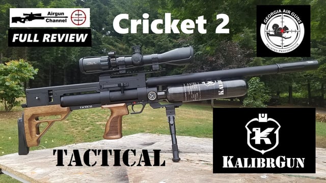 KALIBRGUN's Cricket 2 Tactical (Full Review) Sub-MOA BullPup PCP Air ...