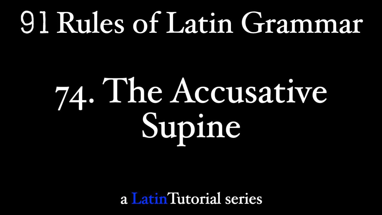 LatinTutorial