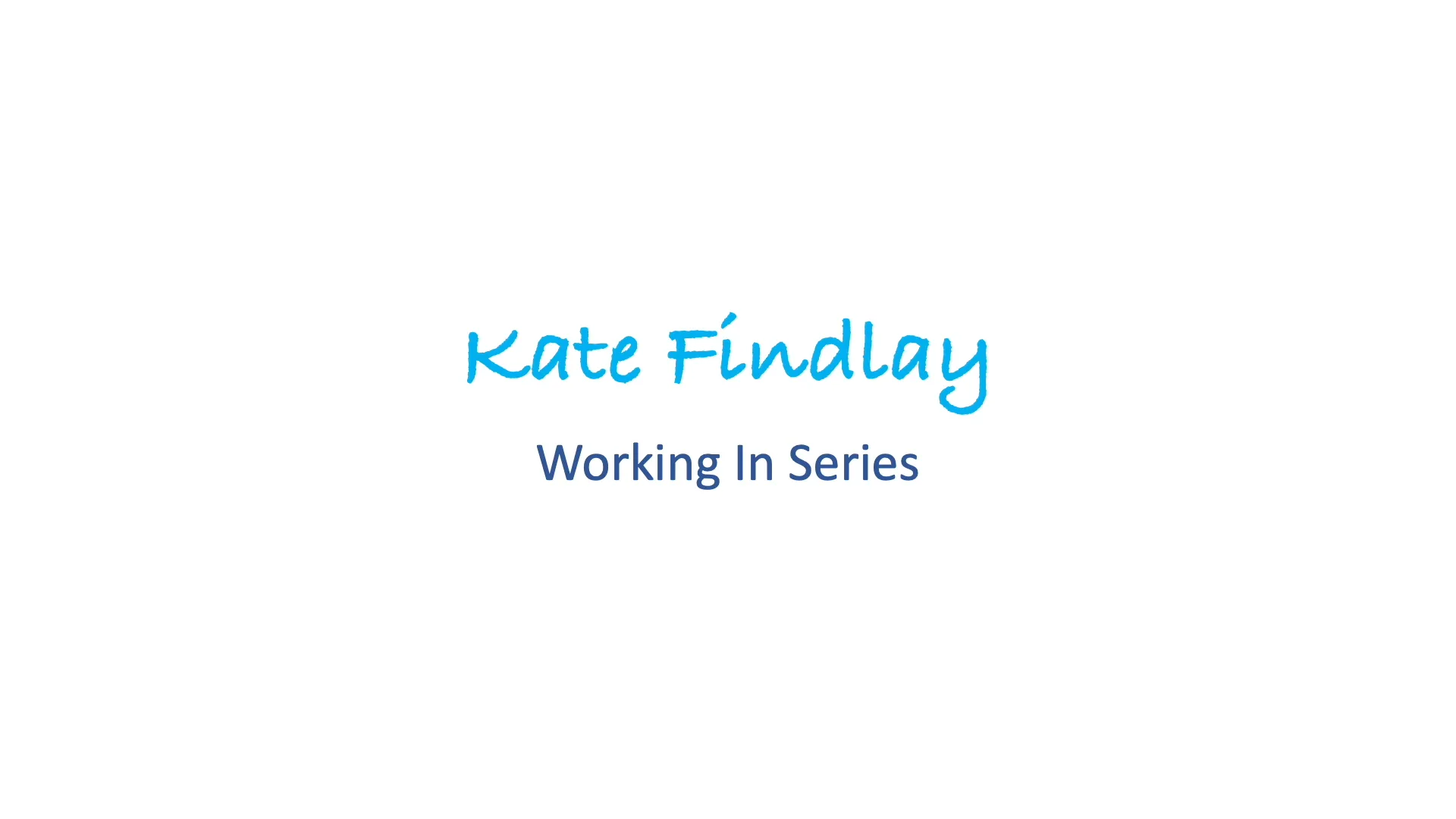 Kate Findlay.mp4 on Vimeo