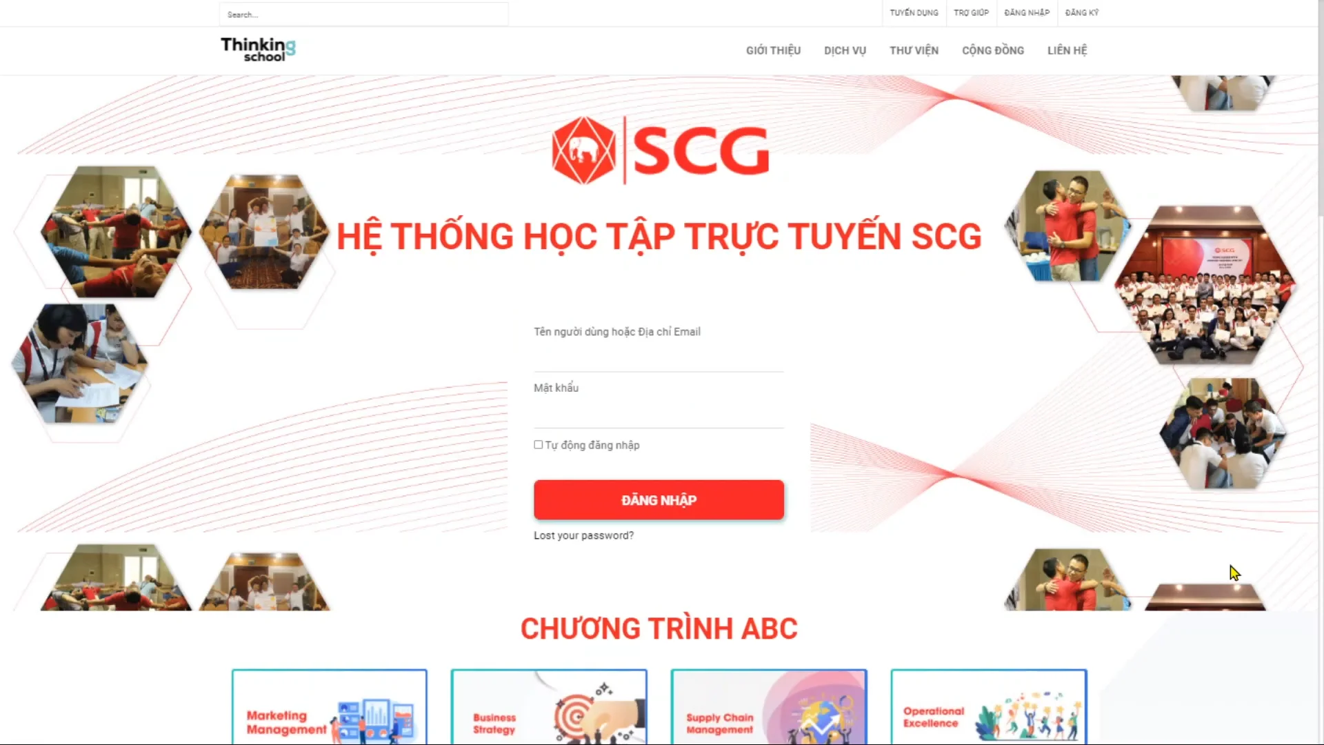 Hướng dẫn bắt đầu cho học viên SCG