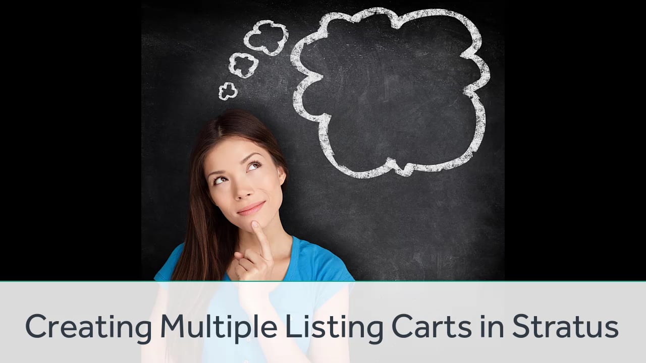 Creating Multiple Listing Carts in Stratus on Vimeo