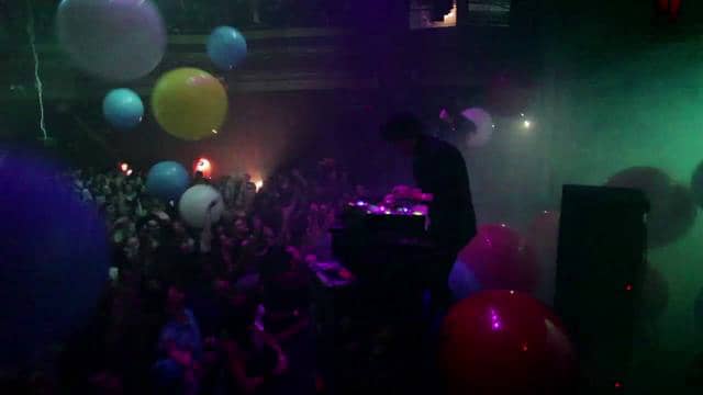 Being There: Glass Candy's balloon rave at Webster Hall on January 14 ...